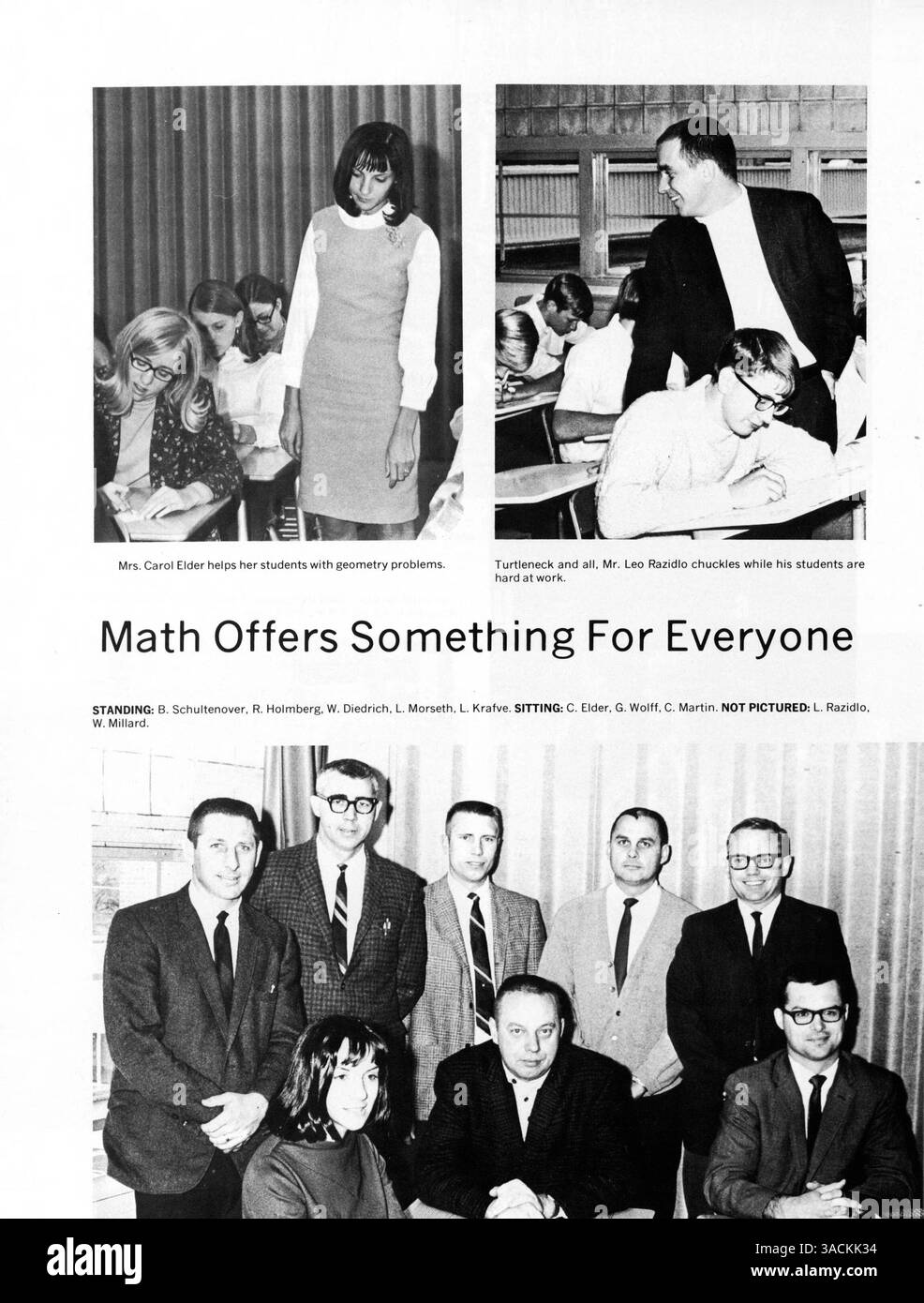 The 1969 'Voyageur' yearbook captures the school year’s key moments at ...