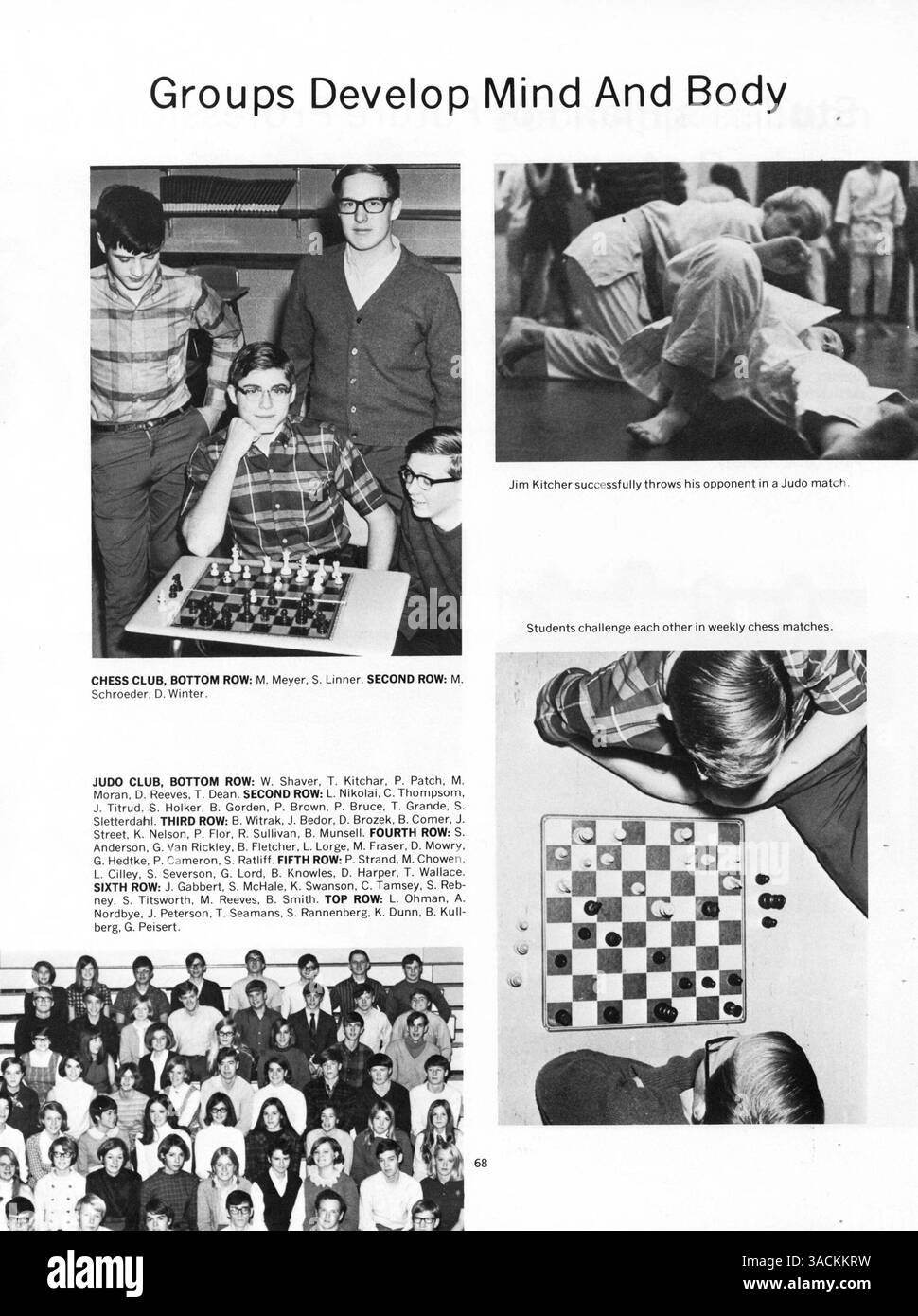 The 1969 'Voyageur' yearbook from Minnetonka High School documents ...