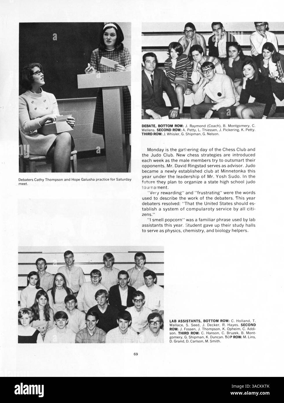 This 1969 'Voyageur' yearbook from Minnetonka High School showcases ...