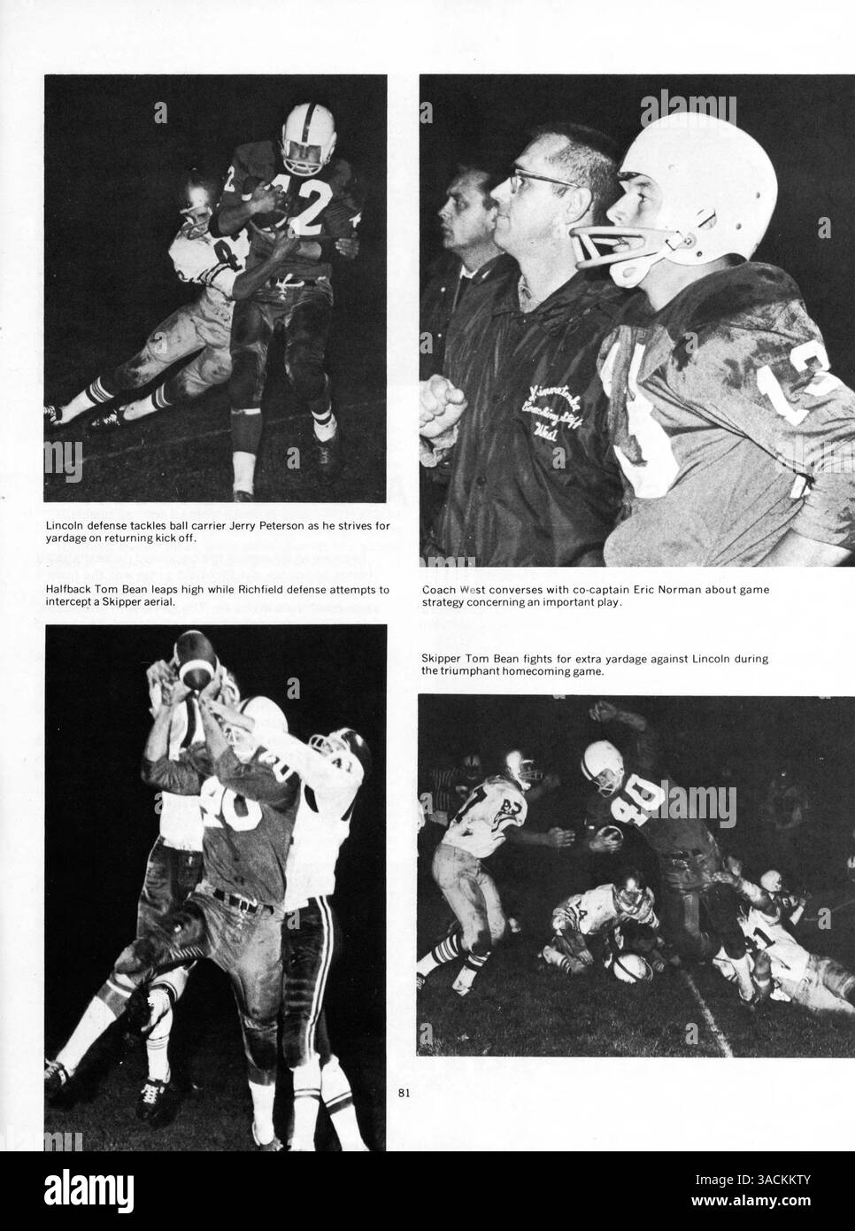 The 1969 'Voyageur' yearbook captures student portraits, athletic ...