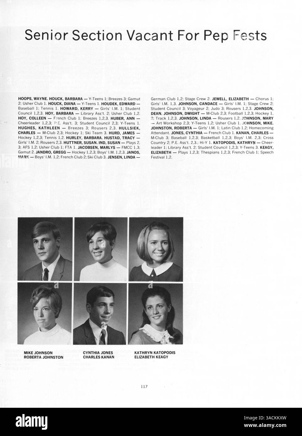 The 1969 'Voyageur' yearbook of Minnetonka High School features student ...
