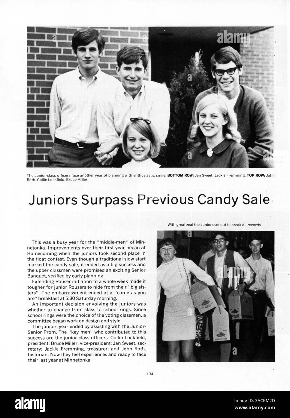 The 1969 edition of Minnetonka High School's 'Voyageur' yearbook ...