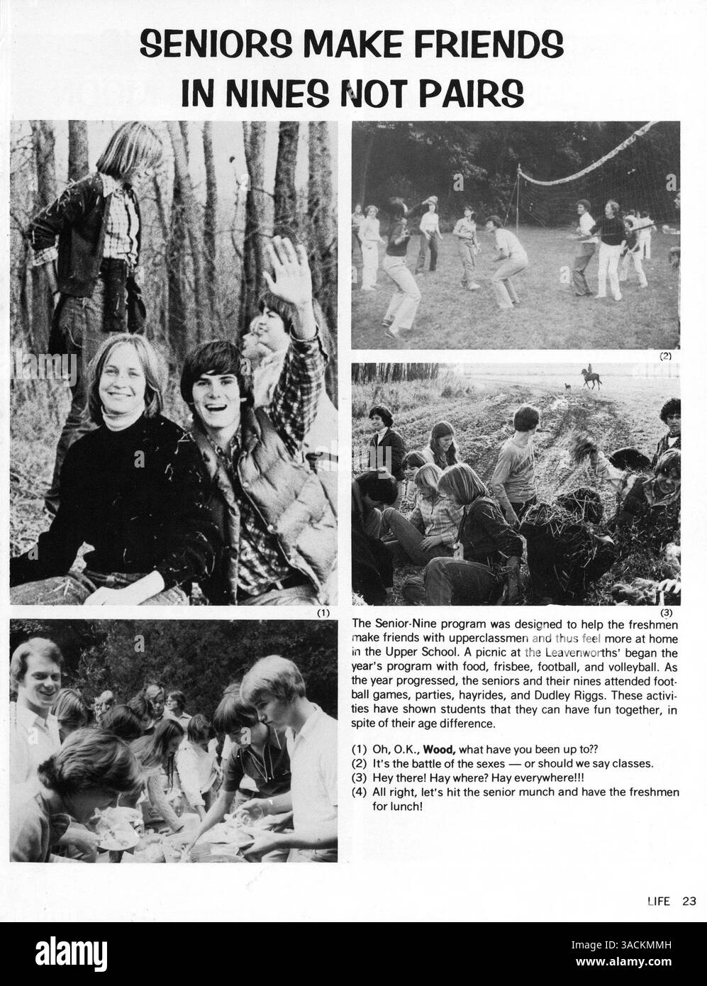 The 1978 'Reflections' yearbook from Blake School reflects the ...