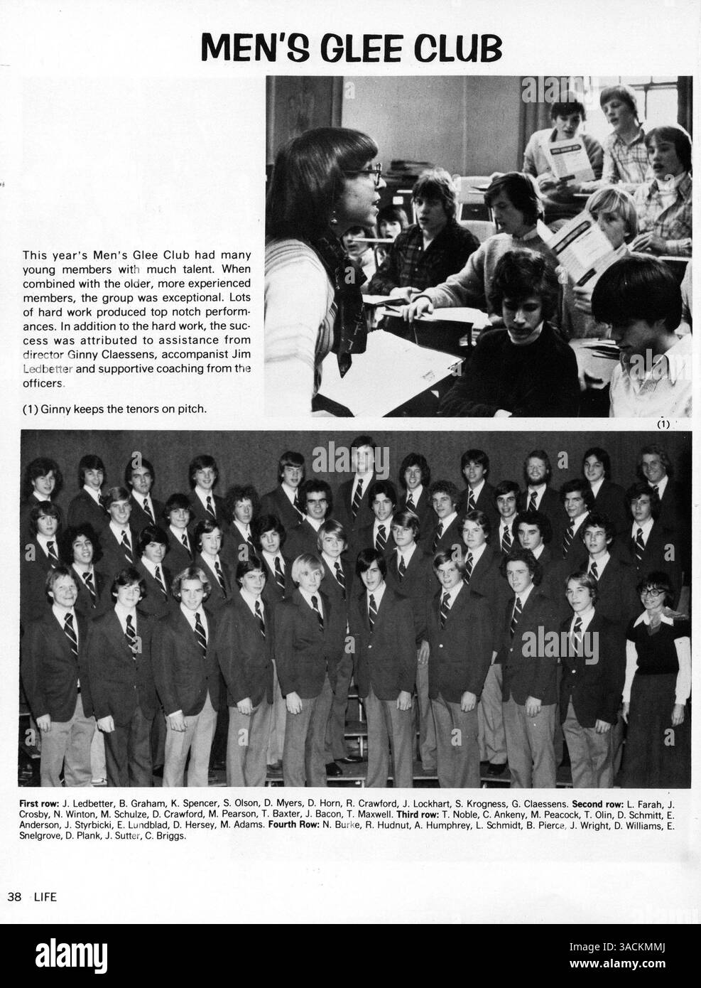 The 1978 'Reflections' yearbook from Blake School captures the students ...