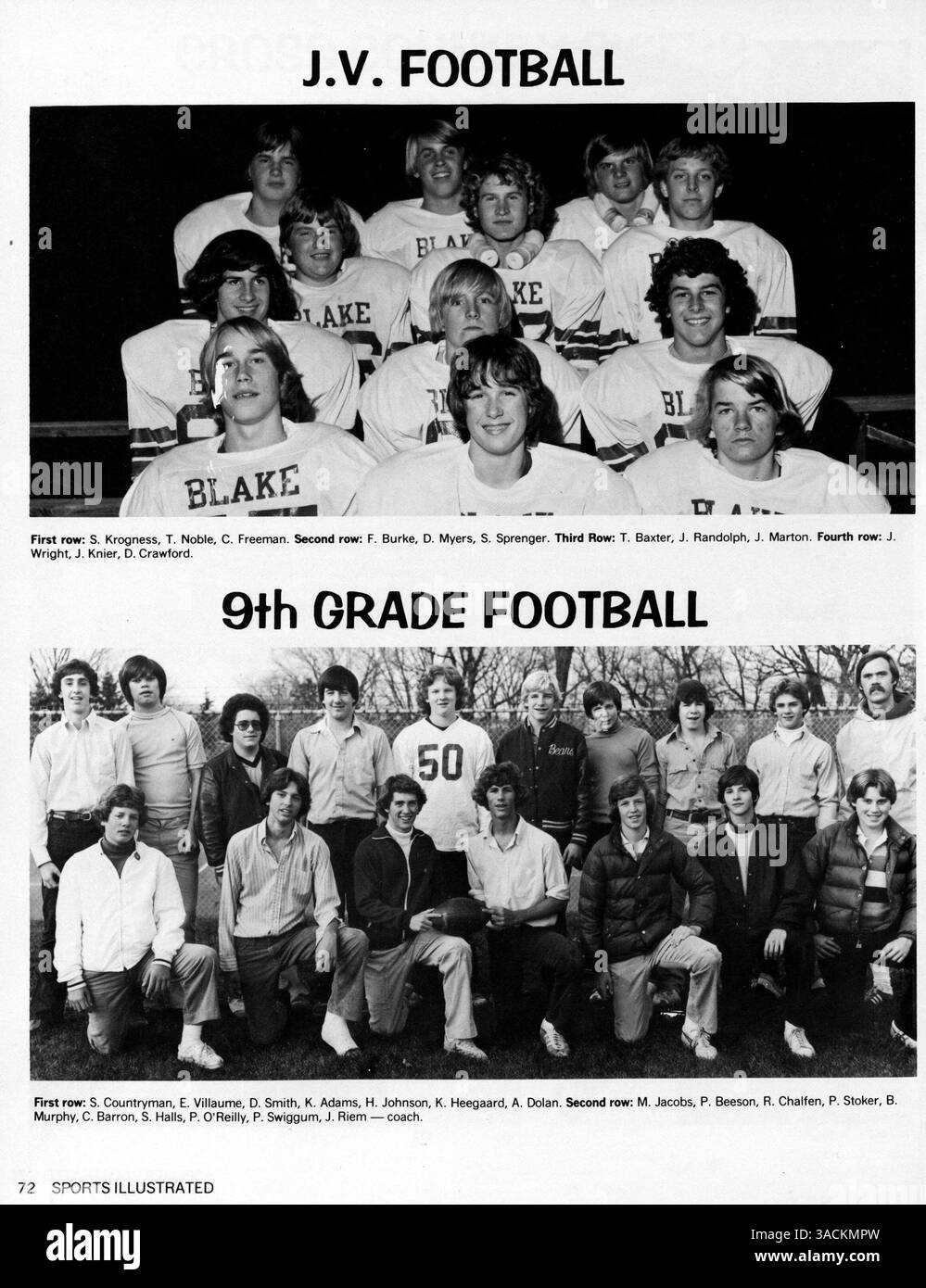 Yearbook from blake school highlights the school years events hi-res ...