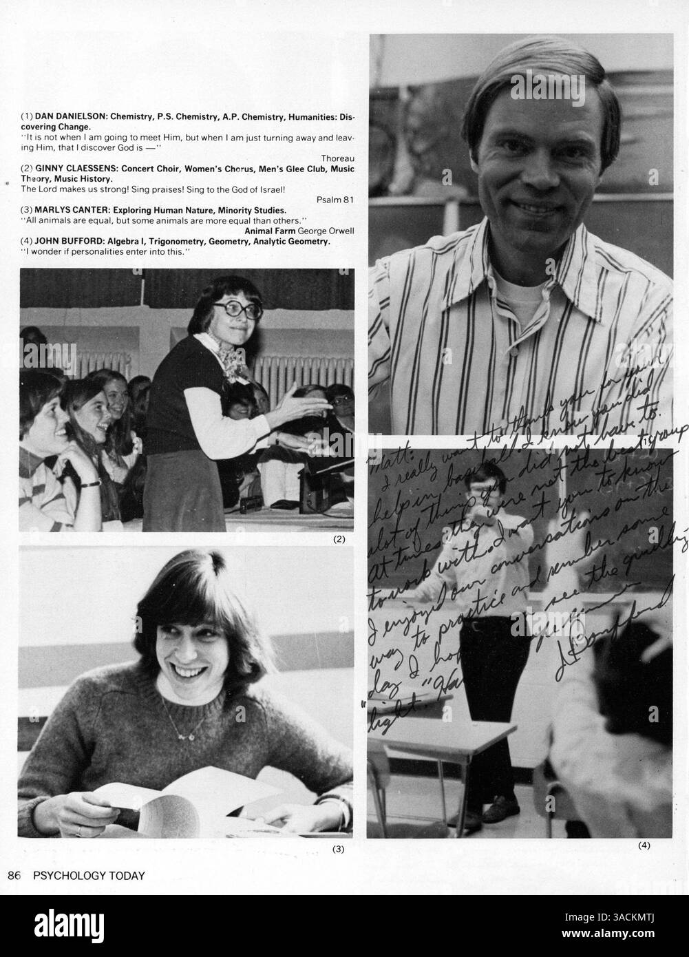 The 1978 'Reflections' Blake Yearbook captures highlights from student ...