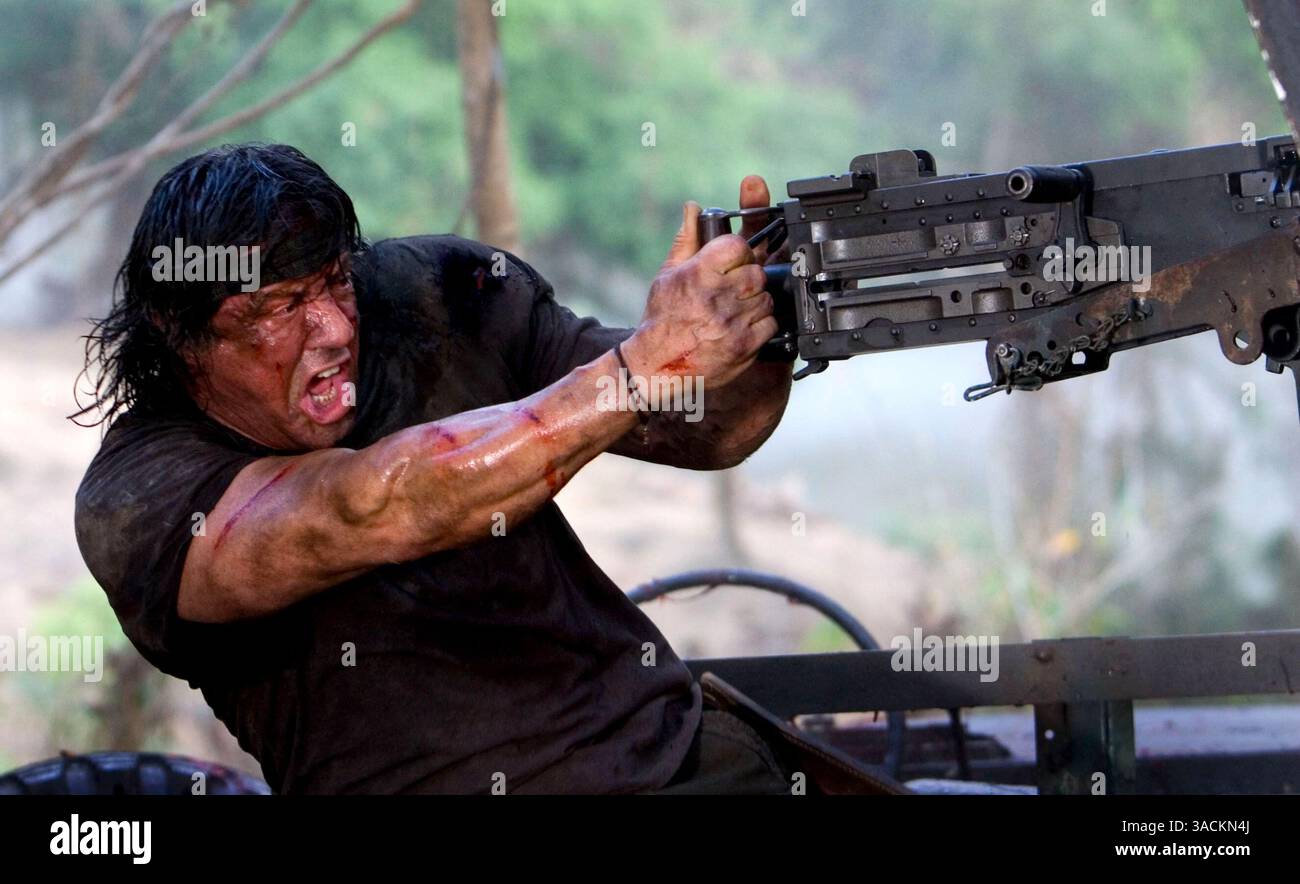 RELEASE DATE: January 25, 2008. MOVIE TITLE: John Rambo, Rambo IV: End ...