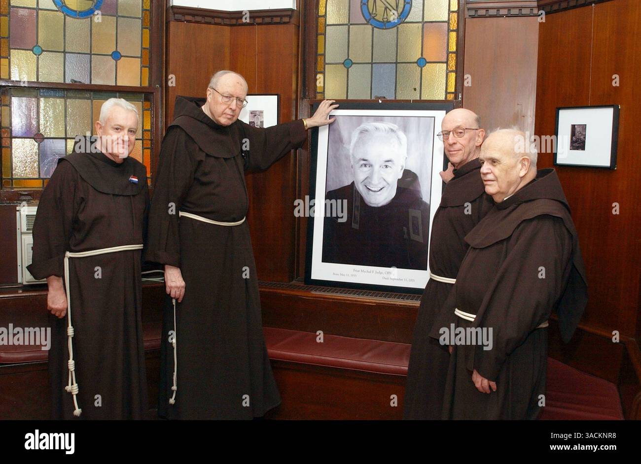 May 08, 2002 - New York, NY, USA - Rev. VINCENT GROWGAN, OFM Fr ...