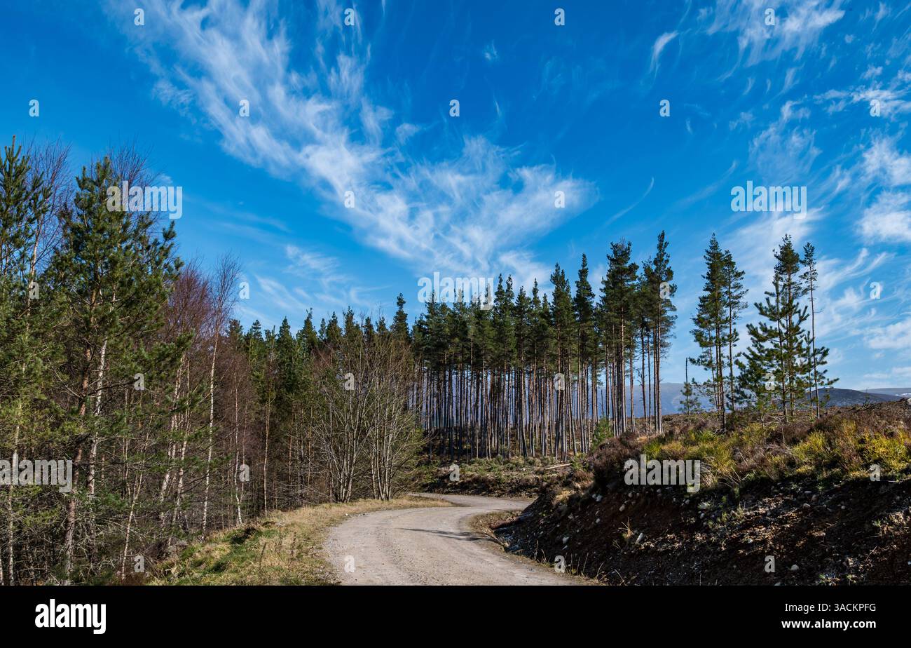 Scottish Highlands, Scotland, UK, 4th April 2025. UK Weather: Spring ...