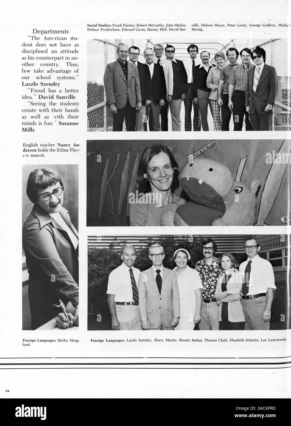 The 1976 Whigrean yearbook reflects on student achievements, clubs ...