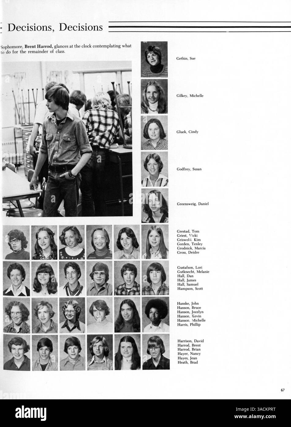 The Whigrean yearbook of 1976 highlights the student body, faculty ...