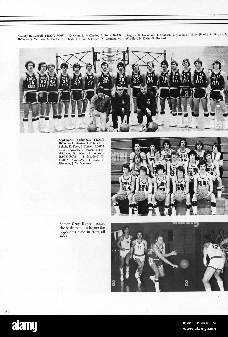 The 1976 Whigrean yearbook captures student life at Edina East High ...
