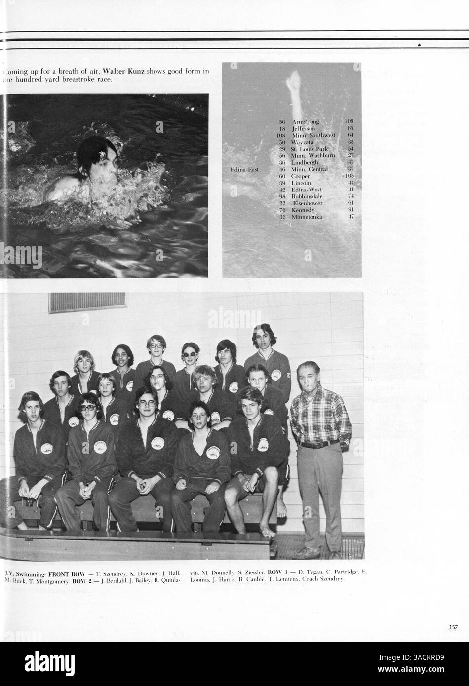 The 1976 Whigrean yearbook reflects on the accomplishments of Edina East High School's students ...