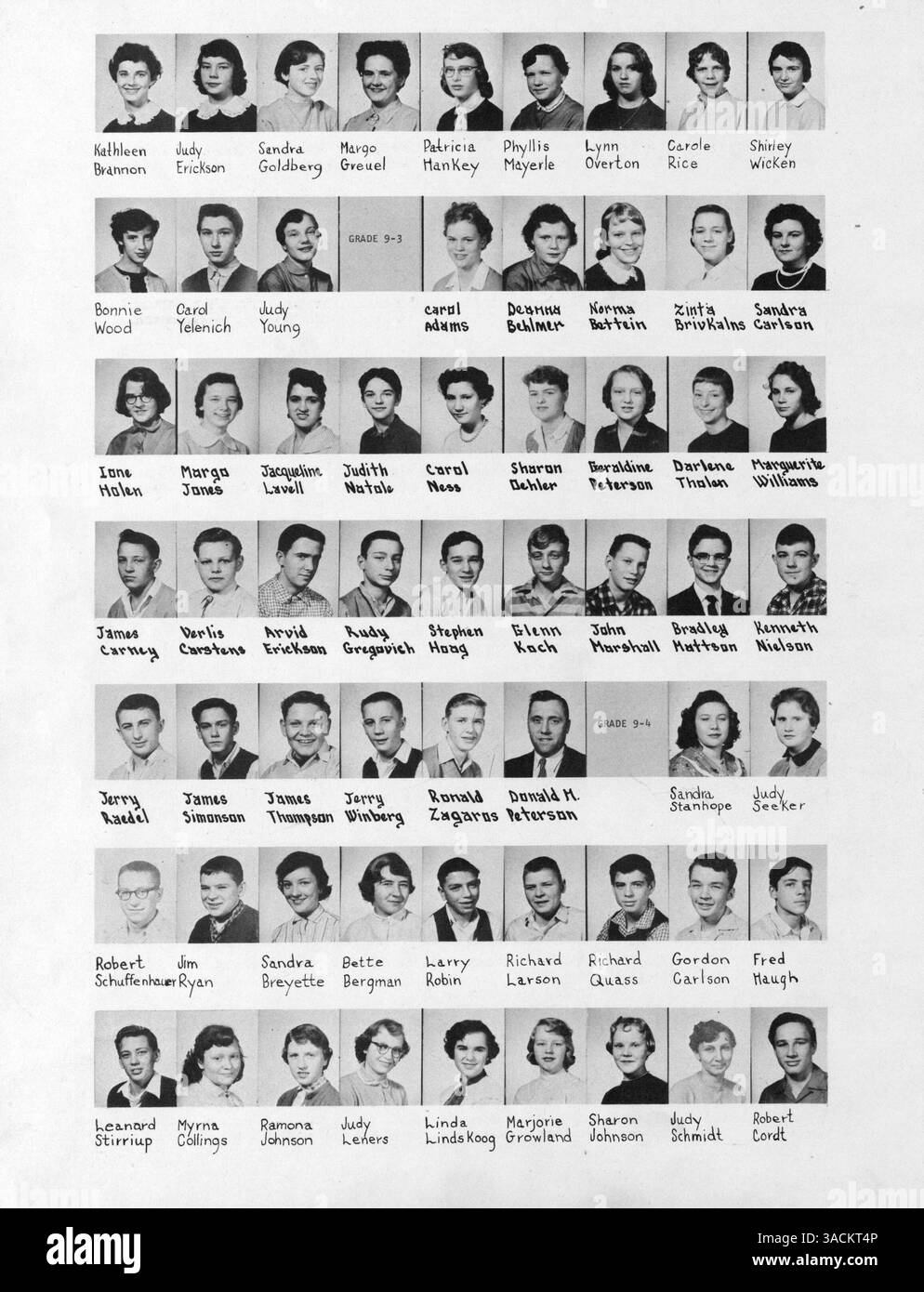 This yearbook from Wendell Phillips Junior High School in 1956 records ...