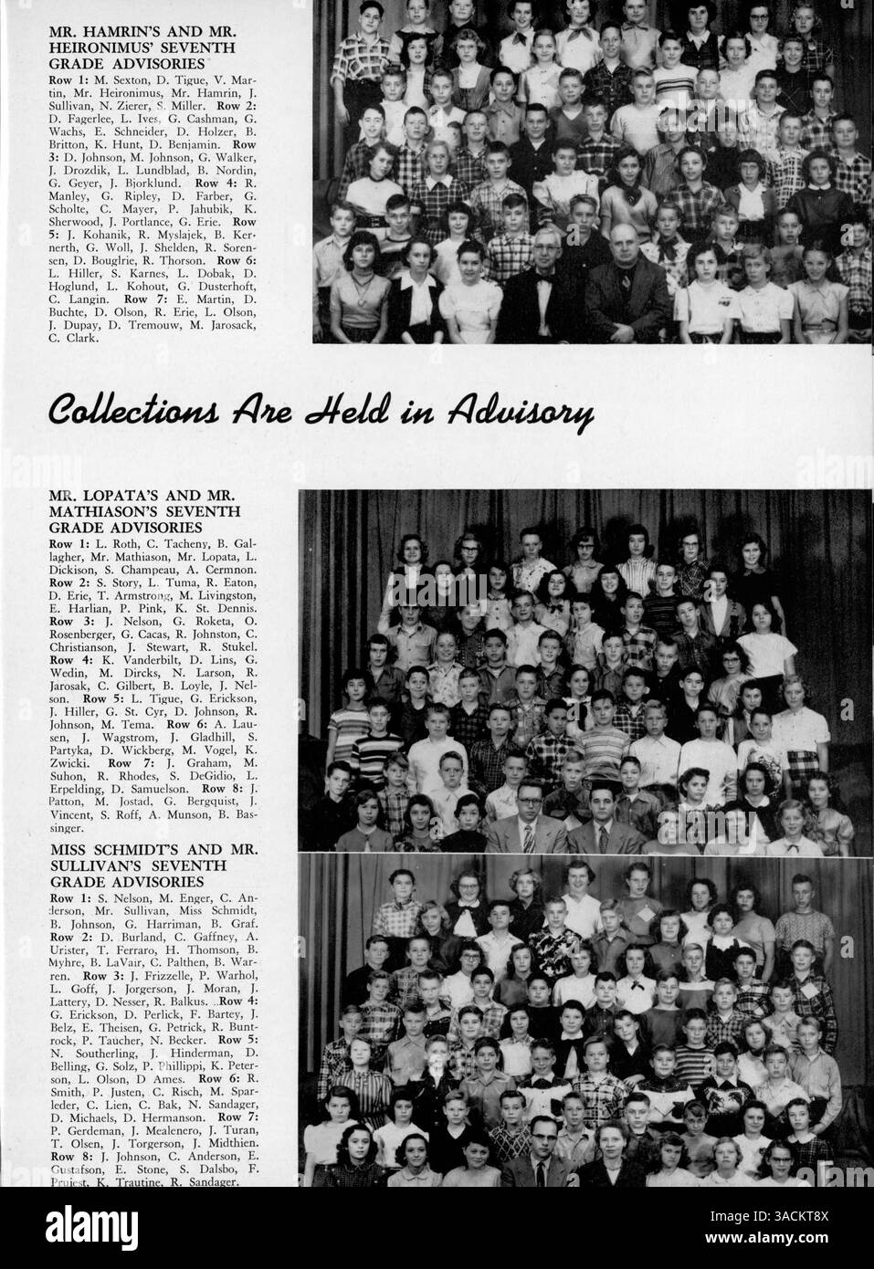 This 1953 wizard yearbook from edison high school documents the hi-res ...