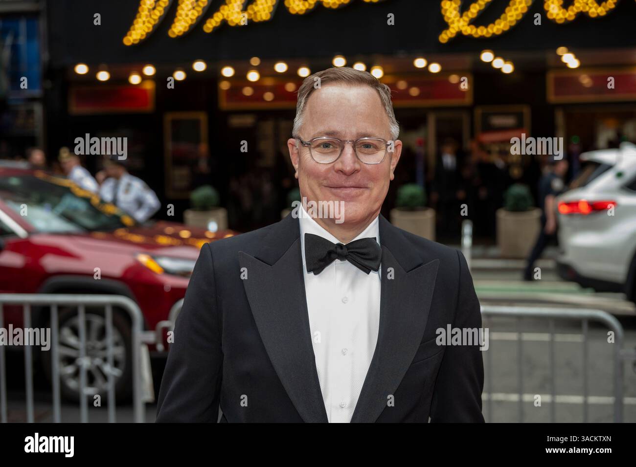 New York, United States. 03rd Apr, 2025. Scott Pask attends "Good Night ...