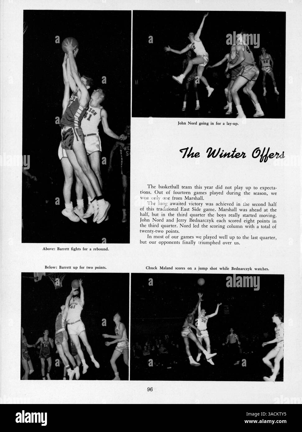 The 1953 Wizard yearbook from Edison High School presents a ...