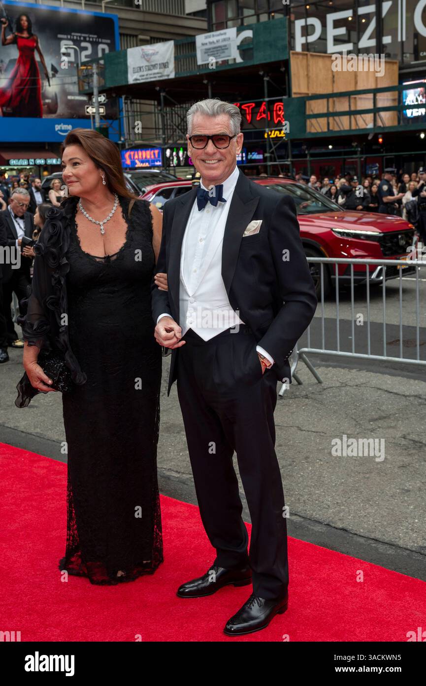 New York, United States. 03rd Apr, 2025. (L-R) Keely Shaye Smith and ...