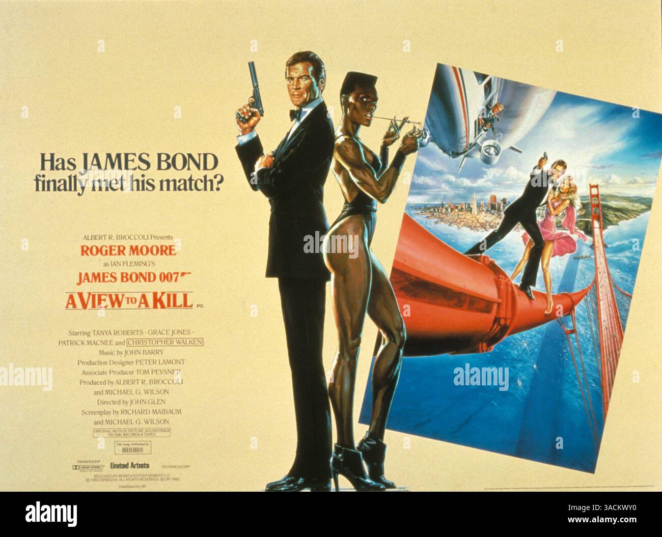 Grace jones james bond movie hi-res stock photography and images - Alamy