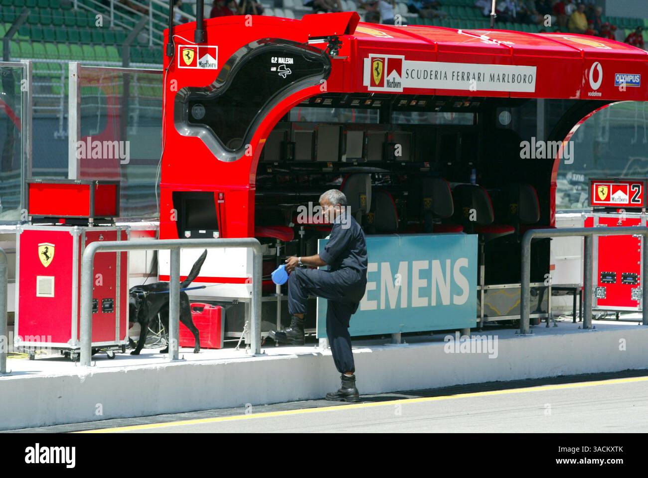 Security sniffer dogs check hi-res stock photography and images - Alamy