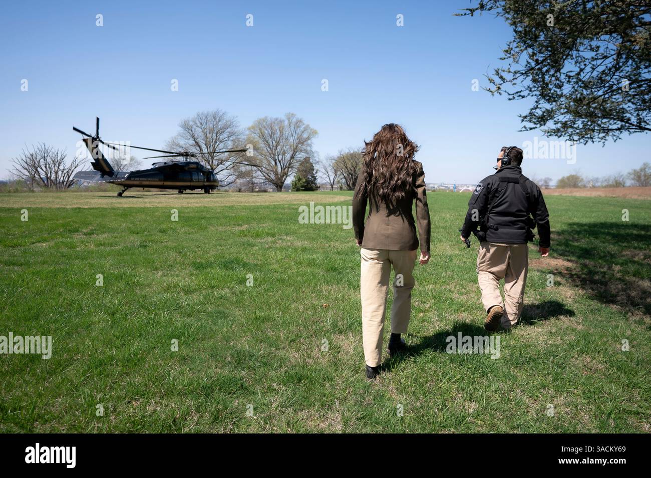 Department of Homeland Security (DHS) Secretary Kristi Noem visits ...