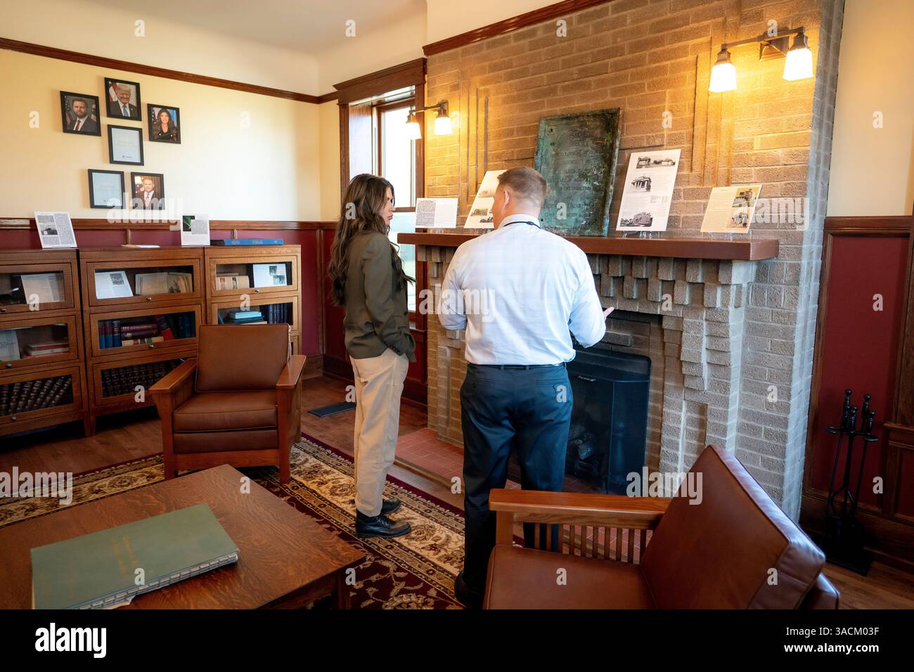 Department of Homeland Security (DHS) Secretary Kristi Noem visits ...