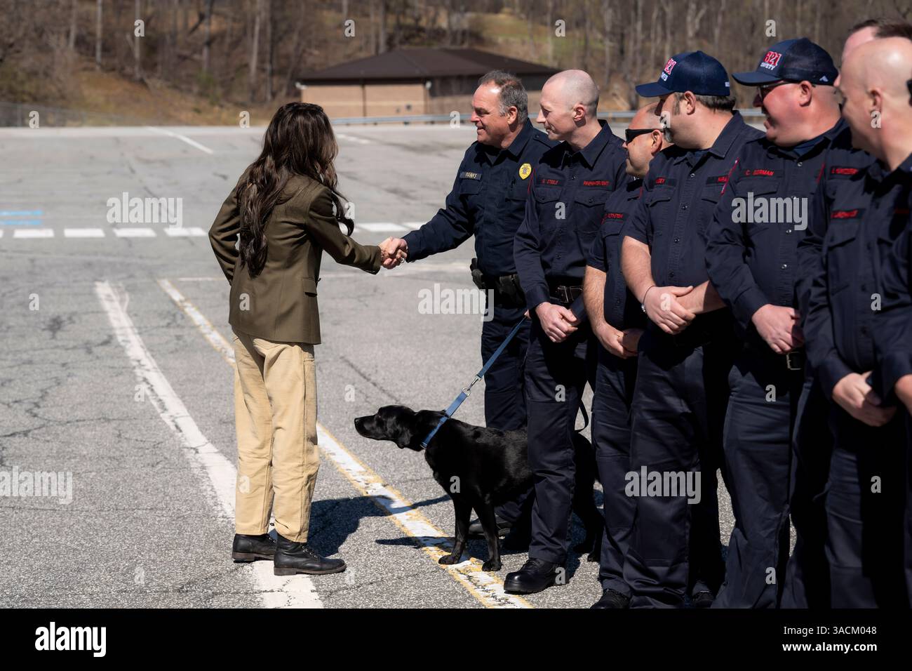 Department of Homeland Security (DHS) Secretary Kristi Noem visits ...