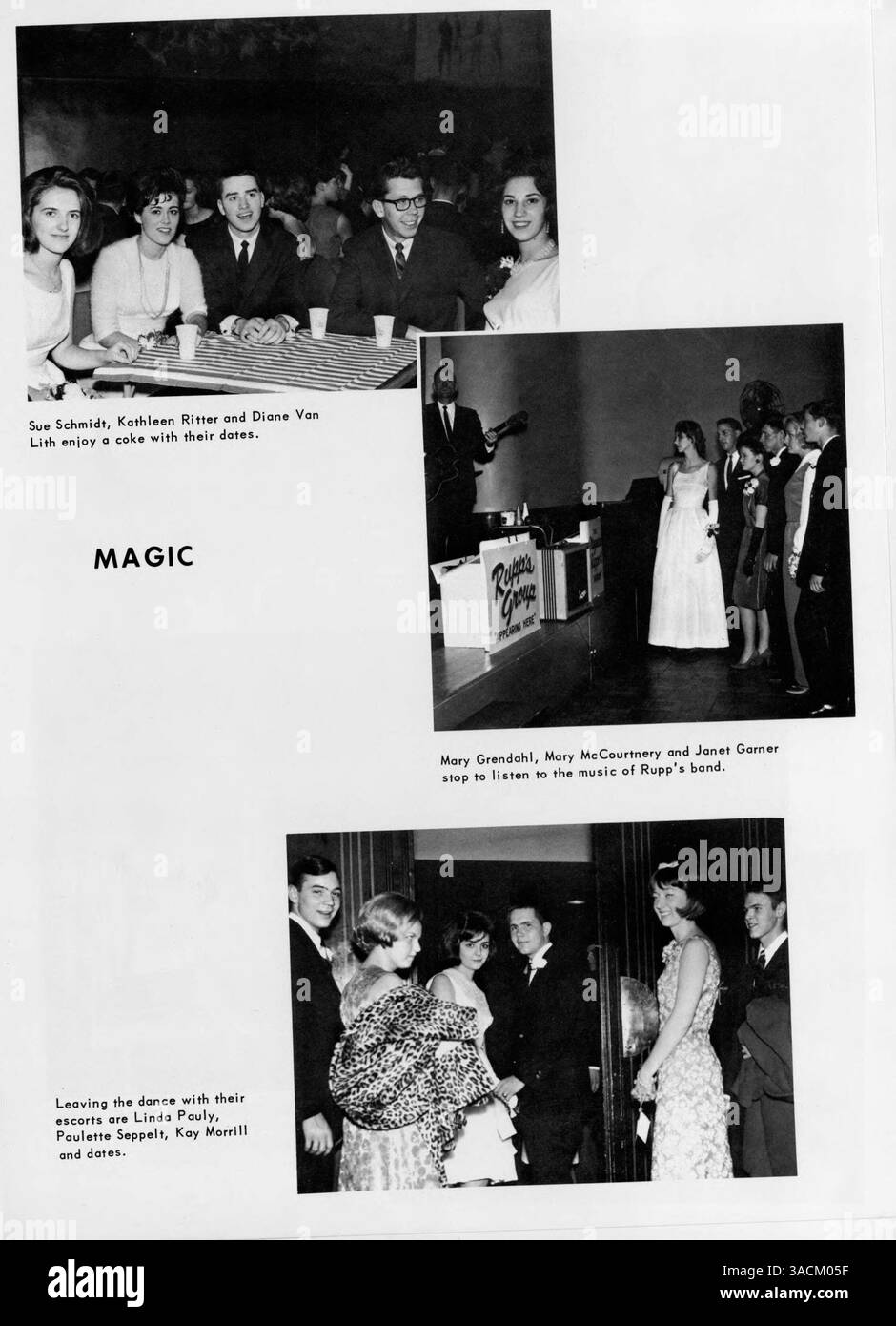 The 1964 Dayesye yearbook from St. Margaret's Academy highlights the ...