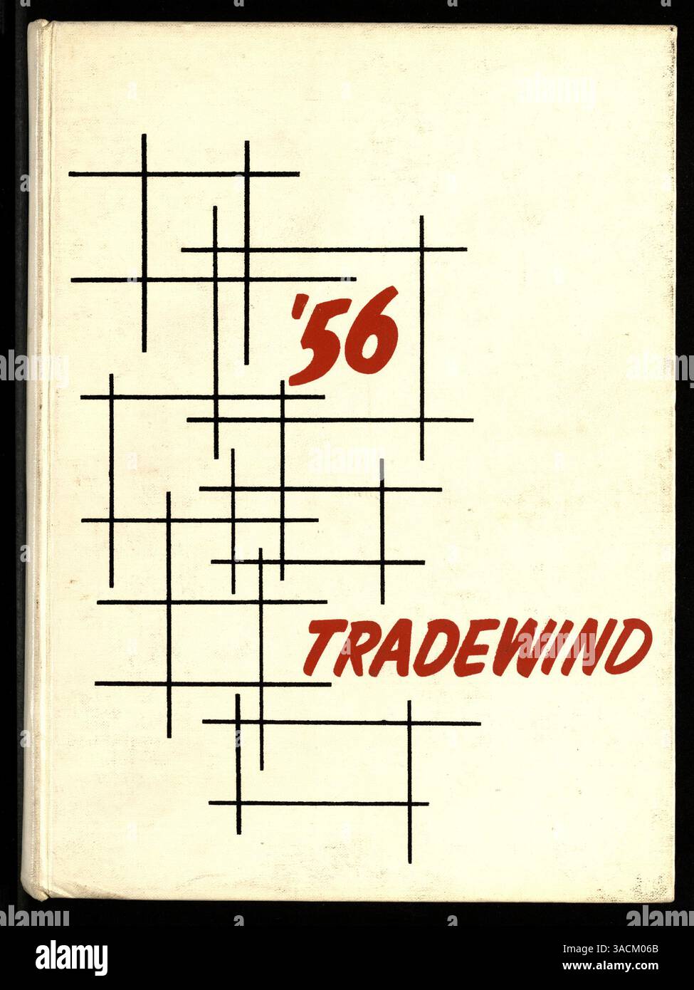 The 1956 Tradewind yearbook from a vocational high school documents ...
