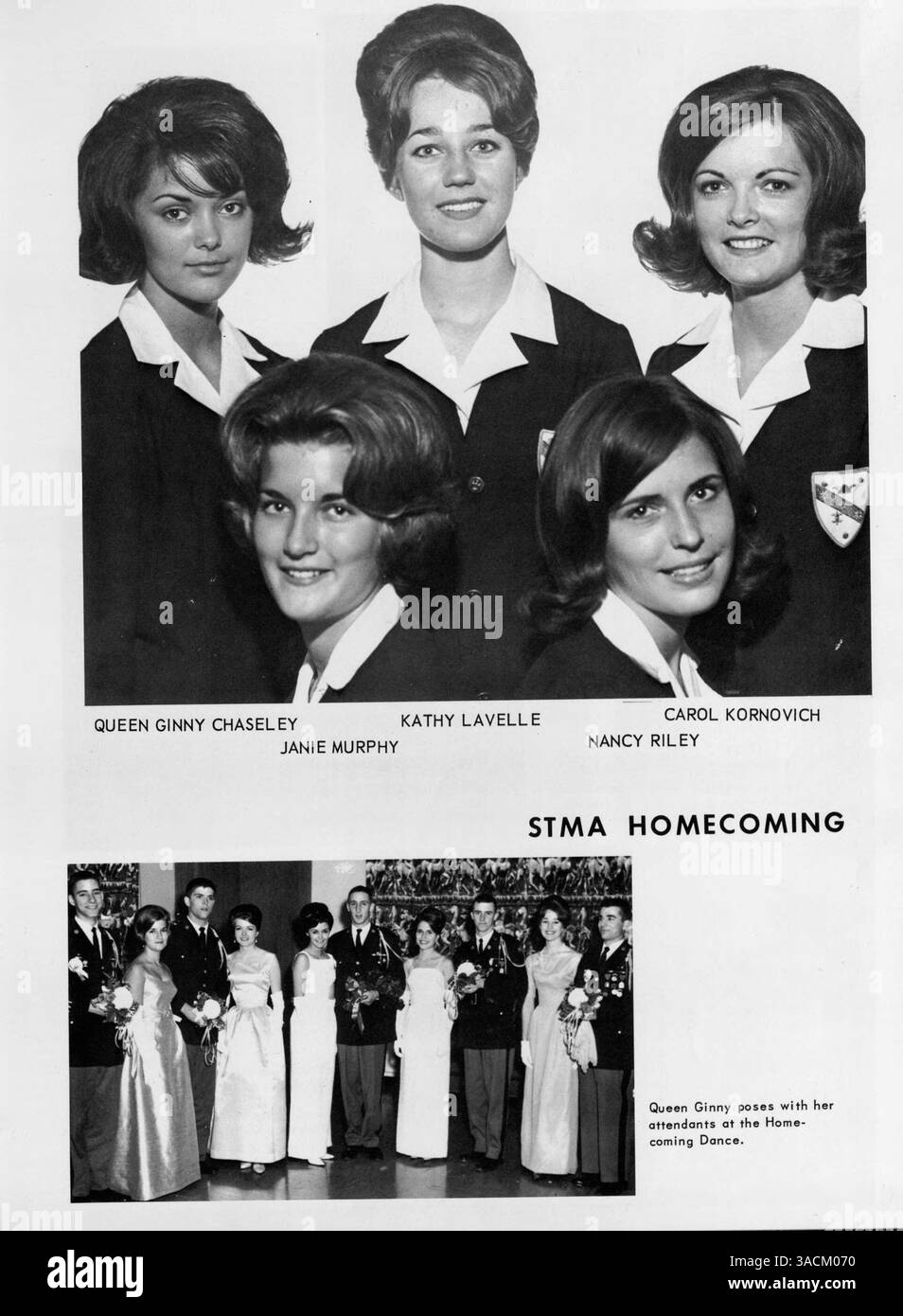 The 1964 Dayesye yearbook from St. Margaret's Academy provides an ...