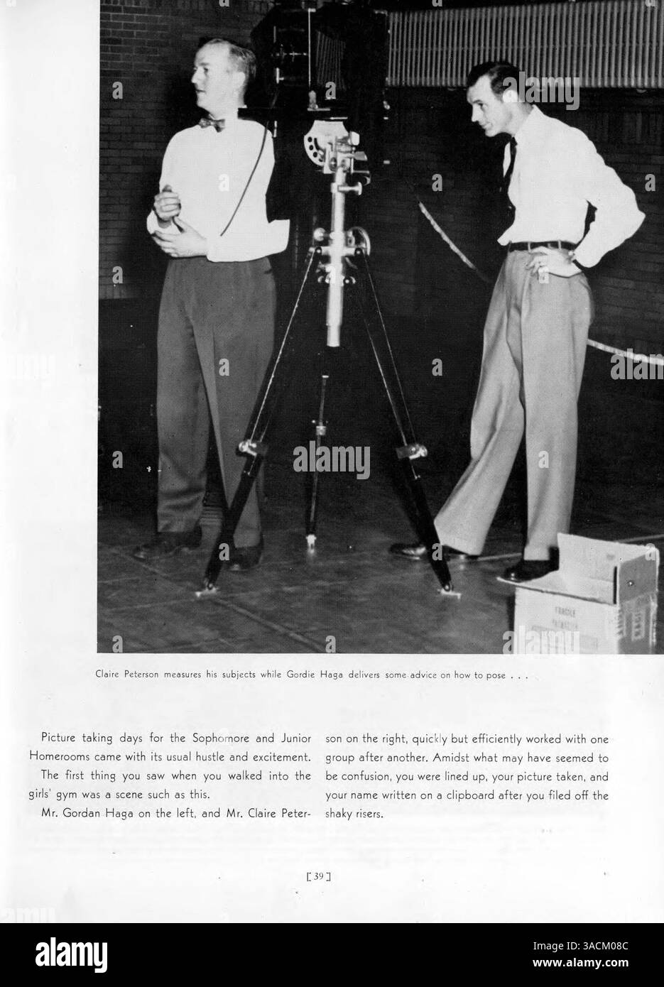 The 1956 Tradewind yearbook captures key moments from the 1955-1956 ...