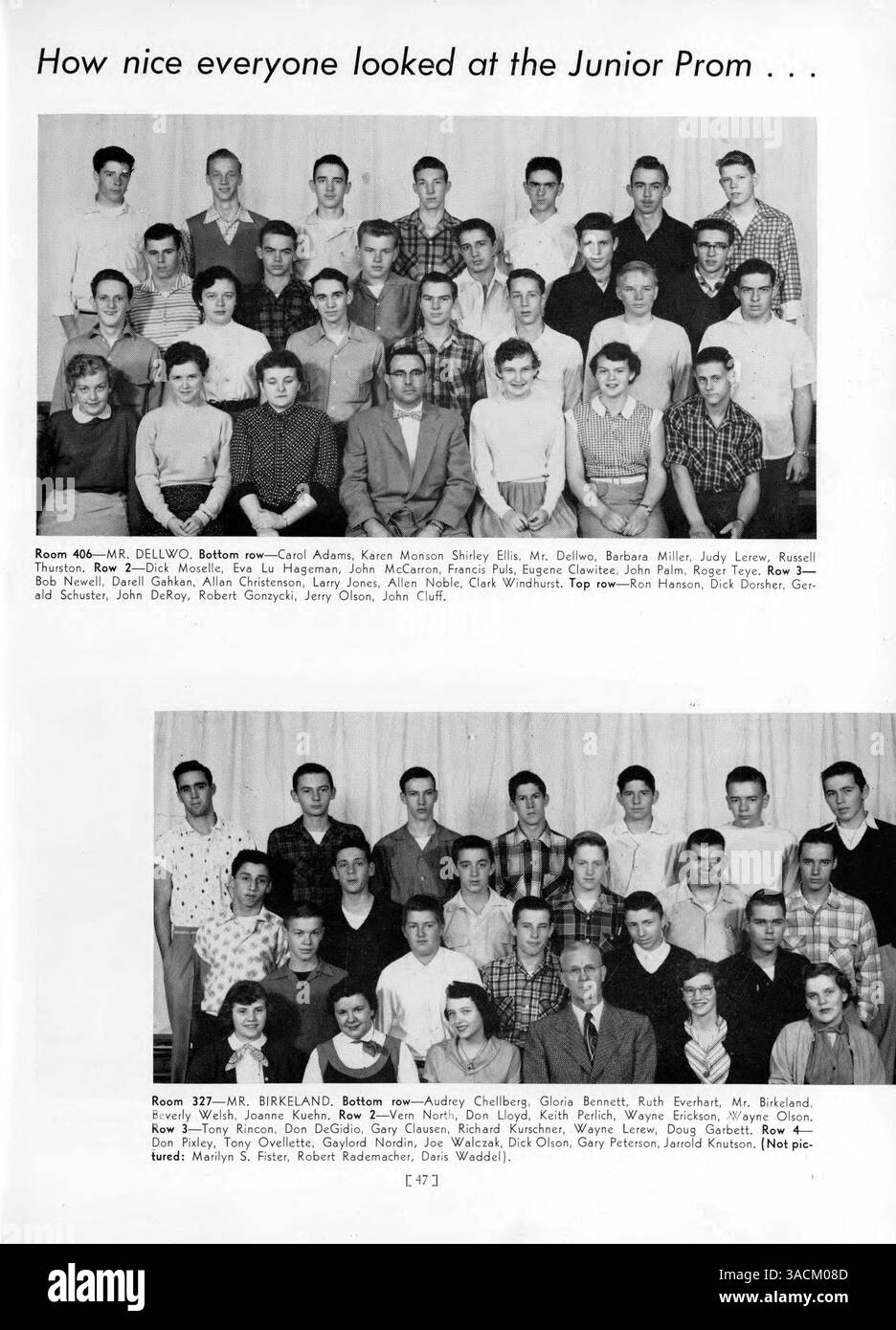 This 1956 yearbook showcases the school year activities, including ...