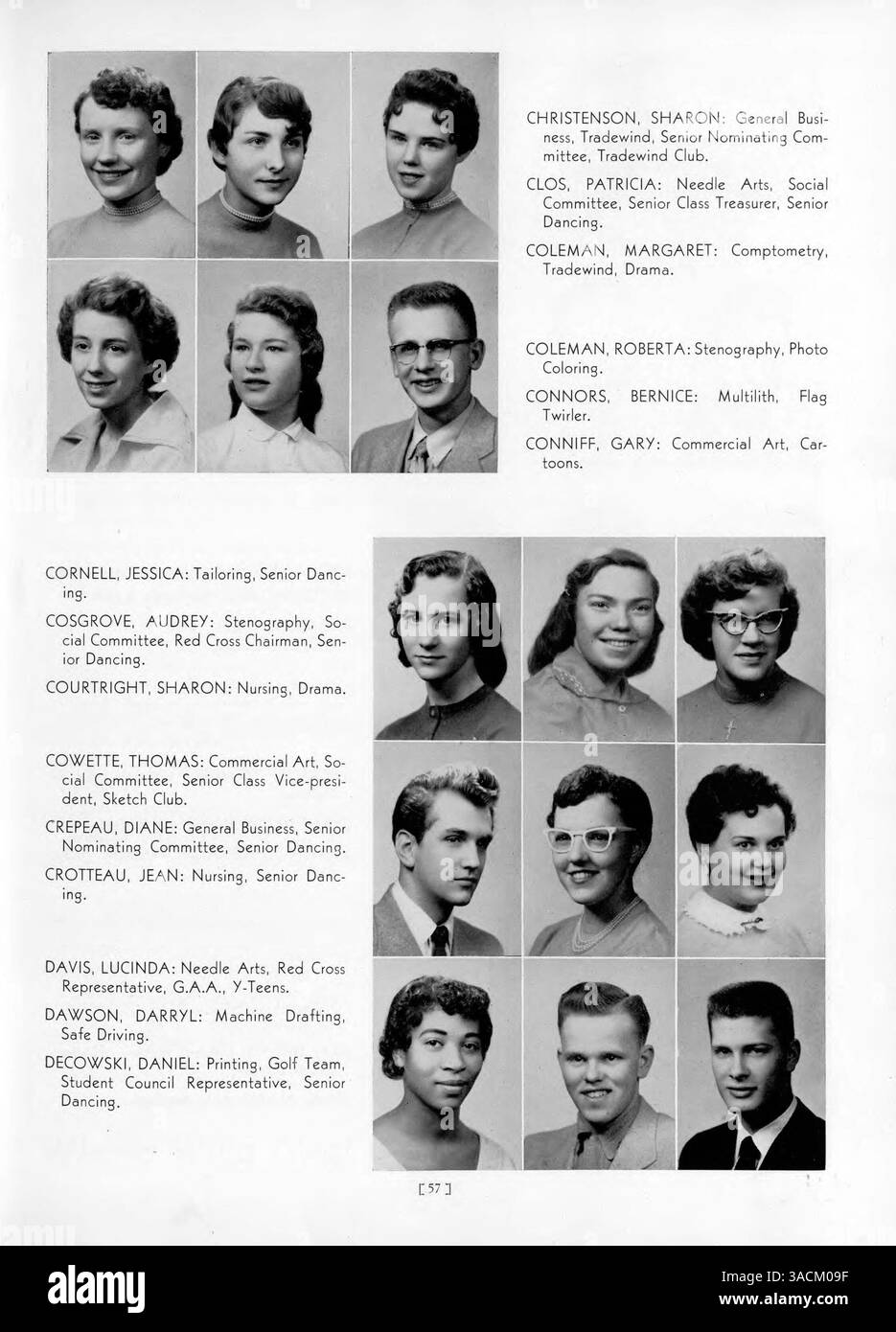 This yearbook from 1956 captures the key moments of the 1955-1956 ...