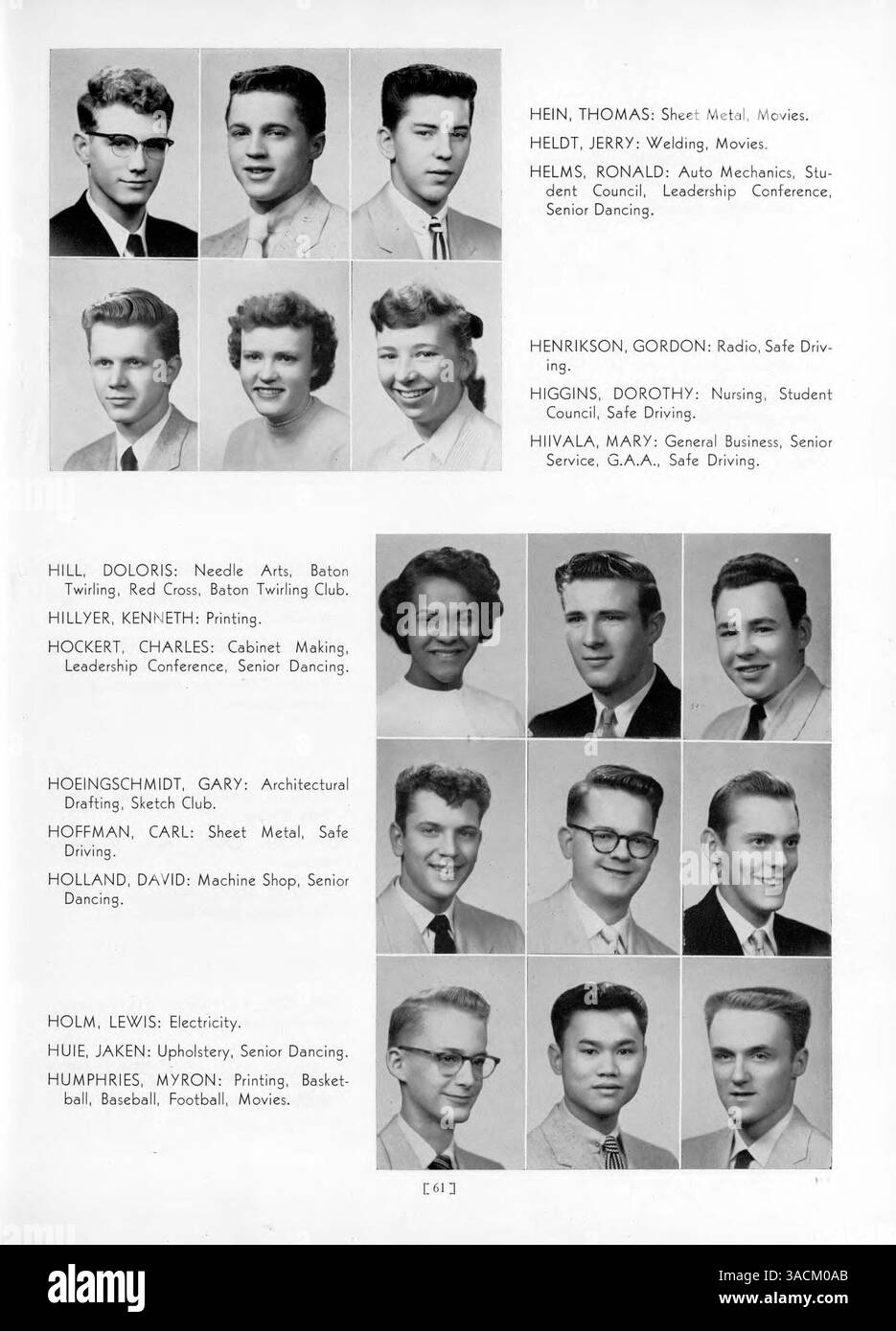 The 1956 tradewind yearbook documents the events and activities hi-res ...