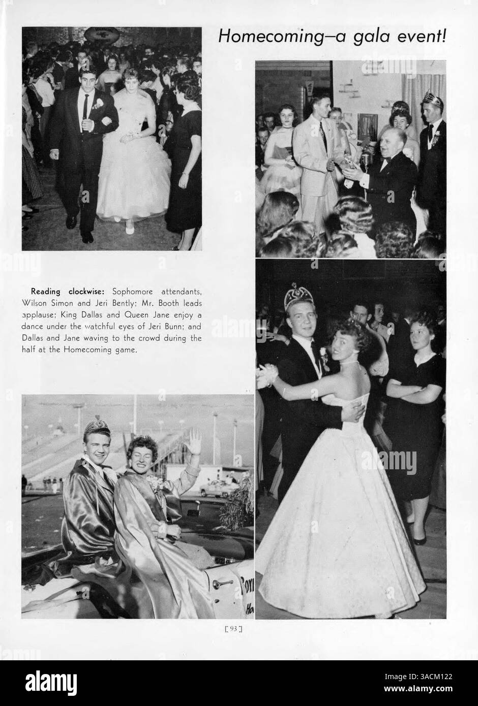 This yearbook from the 1955-1956 school year features students ...
