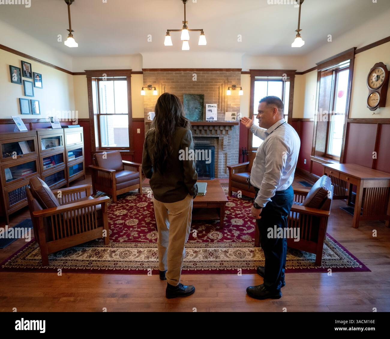 Department of Homeland Security (DHS) Secretary Kristi Noem visits ...