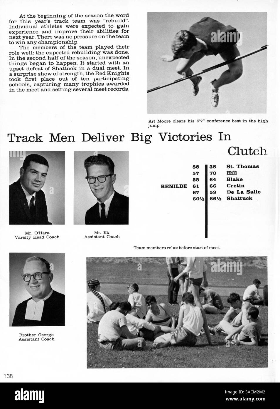 The 1966 Benilde High Yearbook serves as a historical record of the ...