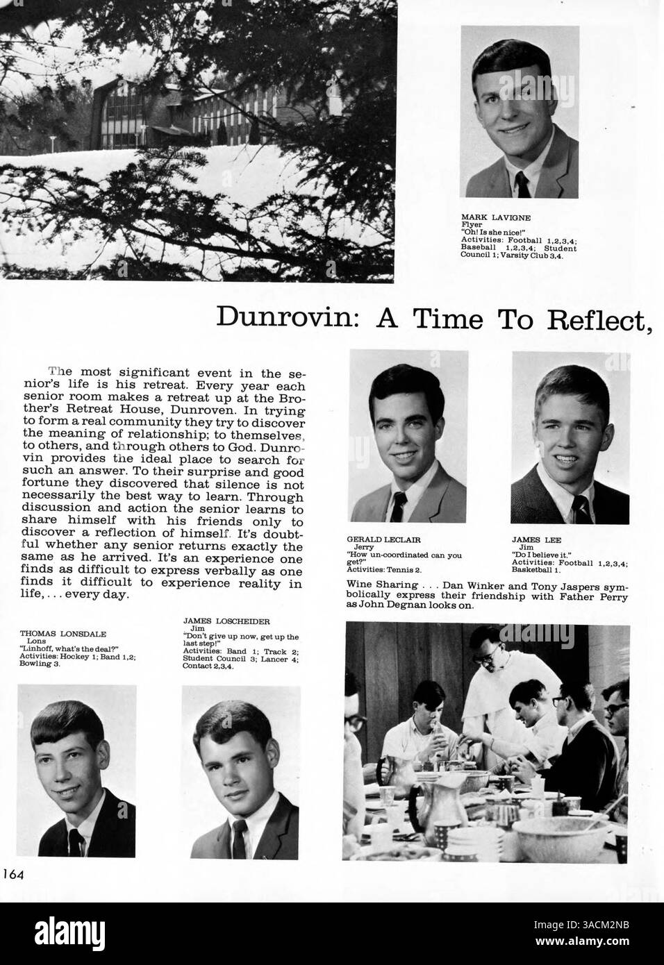 The 1966 Benilde High Yearbook highlights notable school events ...