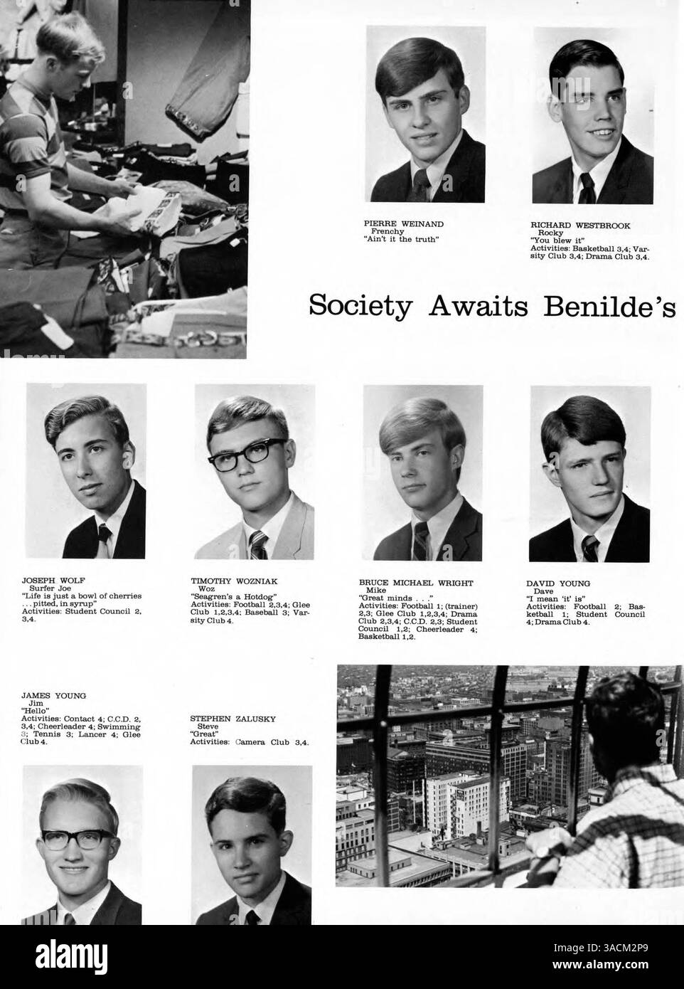 The 1966 Benilde High Yearbook captures the highlights of student life ...