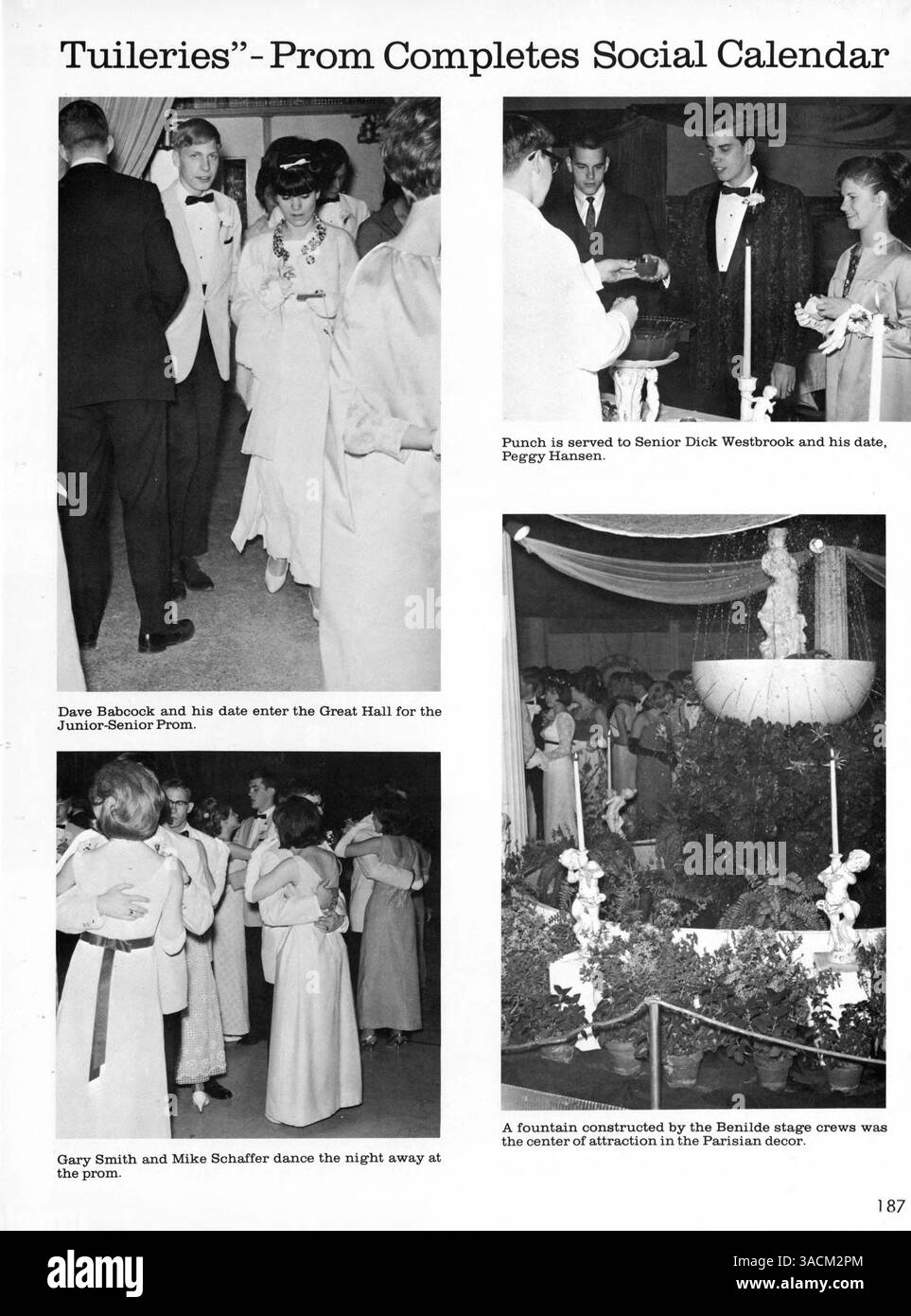 This 1966 Benilde High Yearbook showcases student and faculty profiles ...