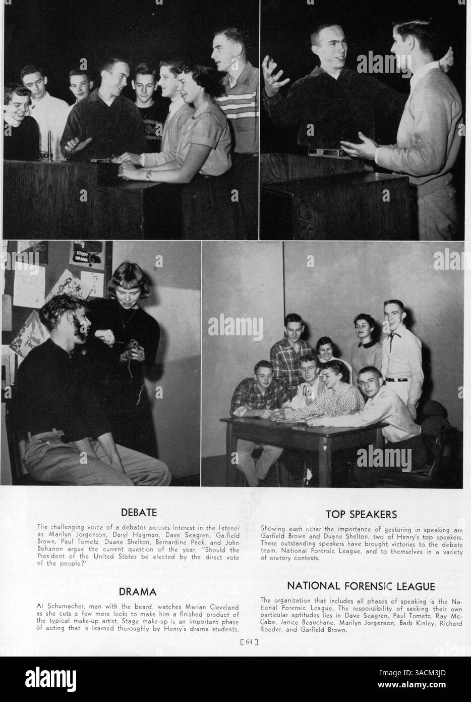 Patrick henry high school Black and White Stock Photos & Images - Alamy