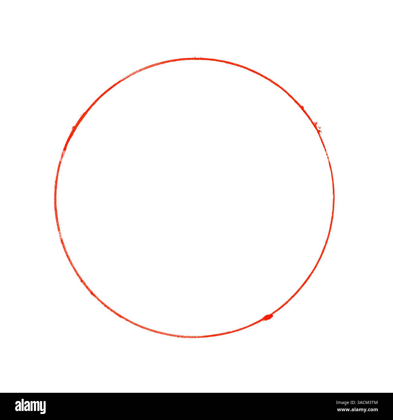 Hand drawn painted red Cut Out Stock Images & Pictures - Alamy