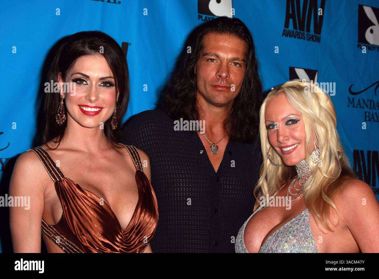 Jan 12, 2008 - Las Vegas, Nevada, USA - JESSICA JAYMES, NICK MANNING and BRITTANEY STARR at the ...