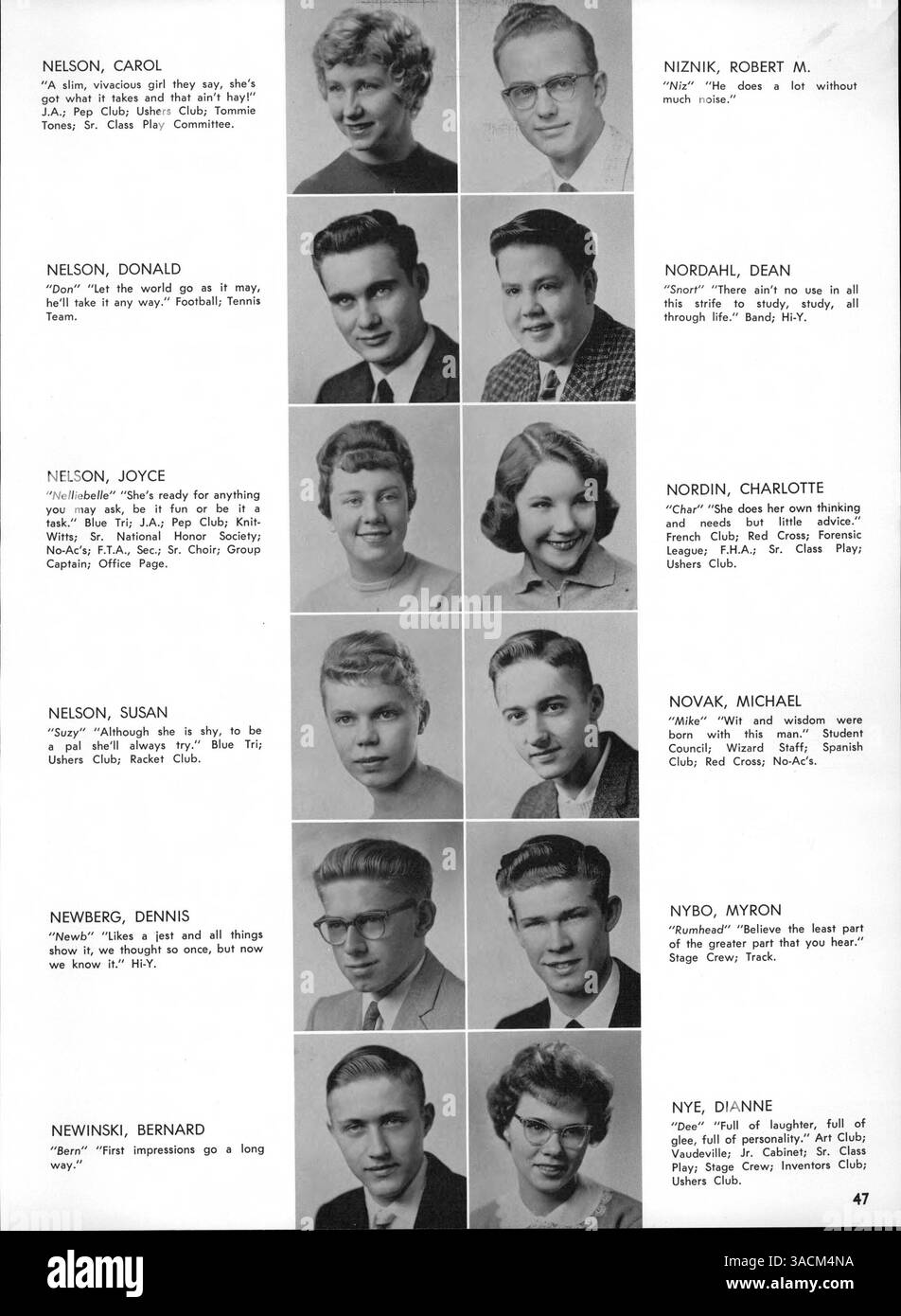 The Edison Yearbook 1960, '60 Wizard,' highlights the 1959-1960 school ...