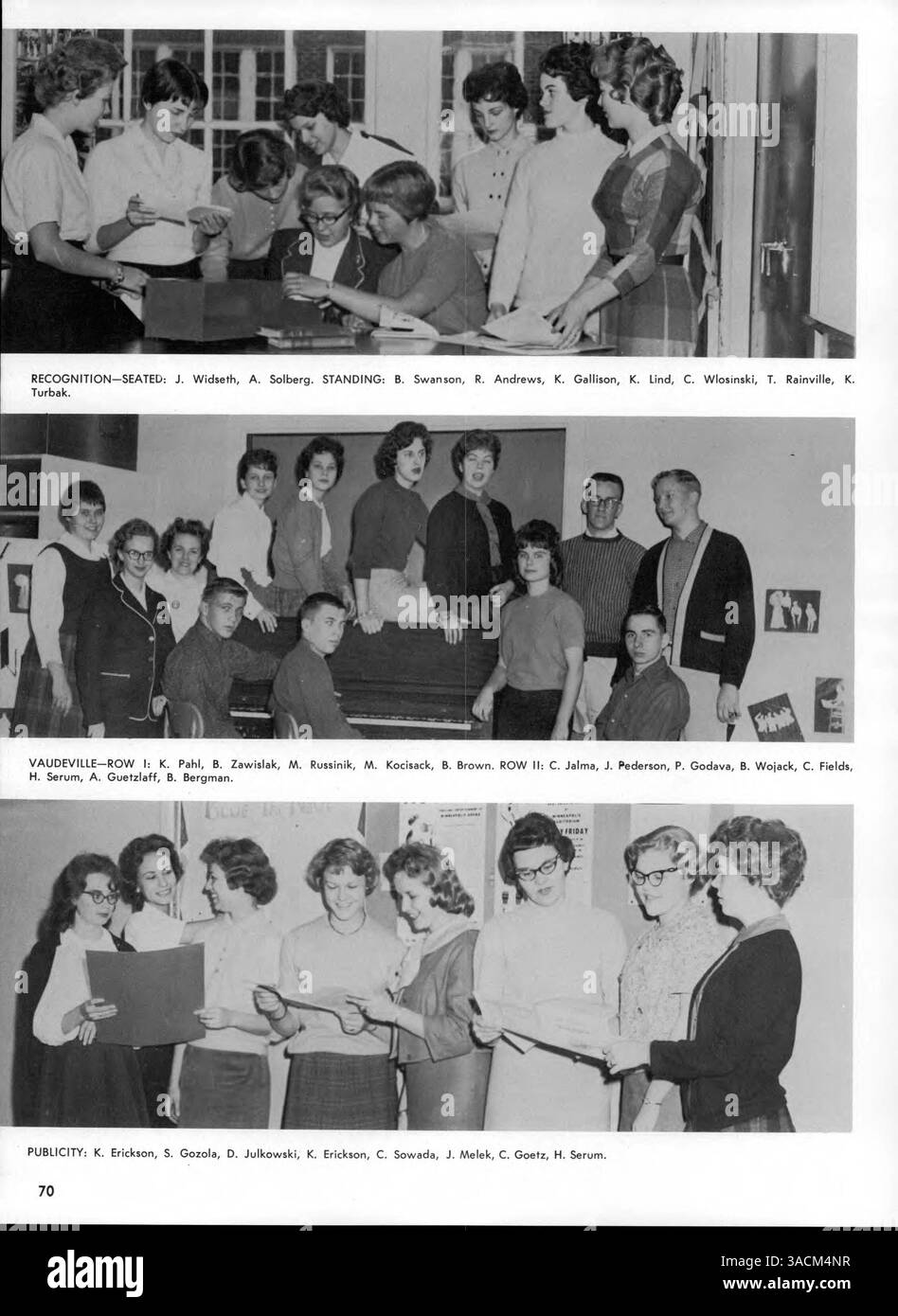 The 1960 edition of '60 Wizard' Yearbook records the major school ...