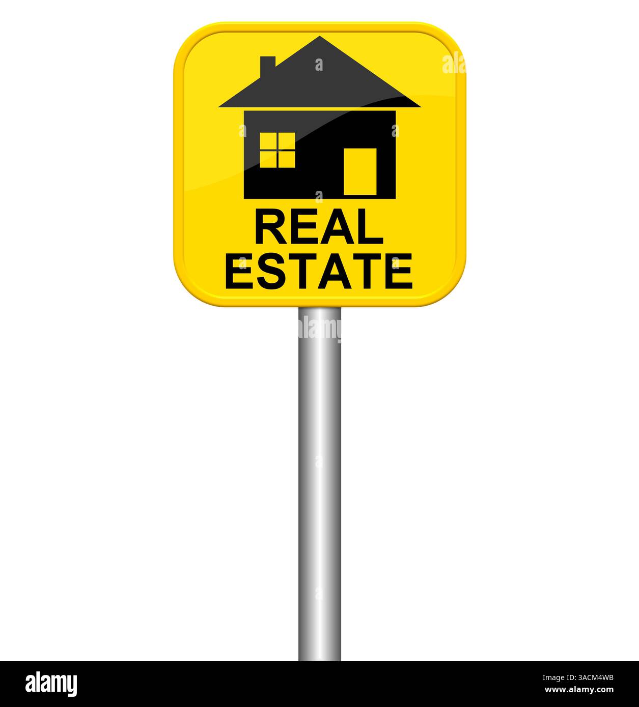 Ad real estate symbol hi-res stock photography and images - Alamy