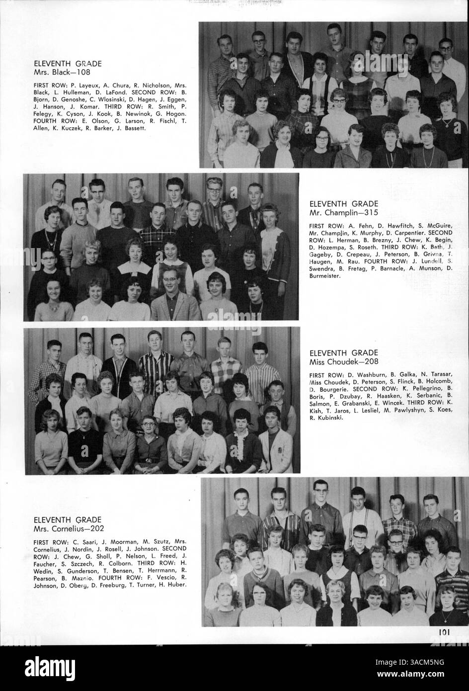 This 1960 high school yearbook features the students, teachers, clubs ...