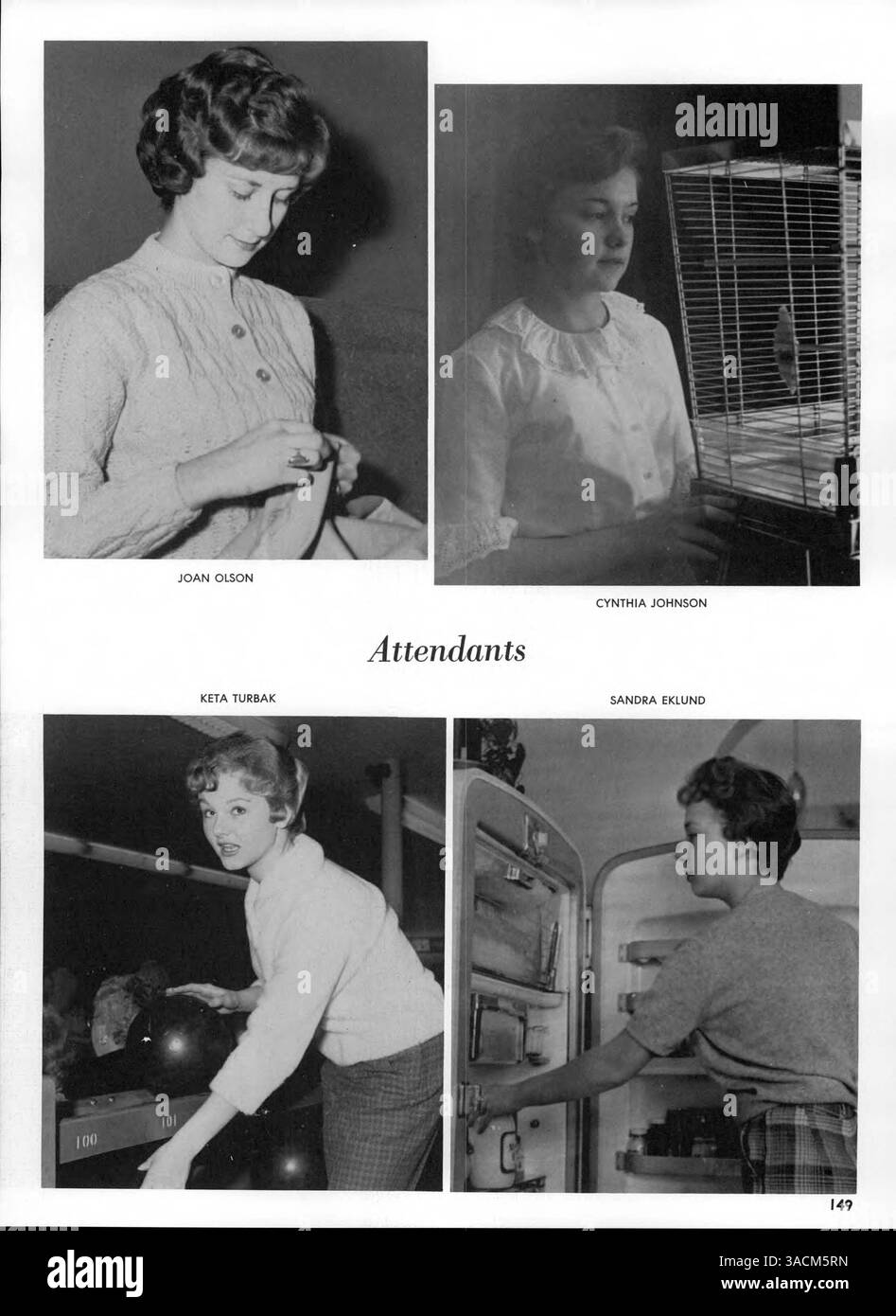 The 1960 Edison High School yearbook reflects the academic and ...
