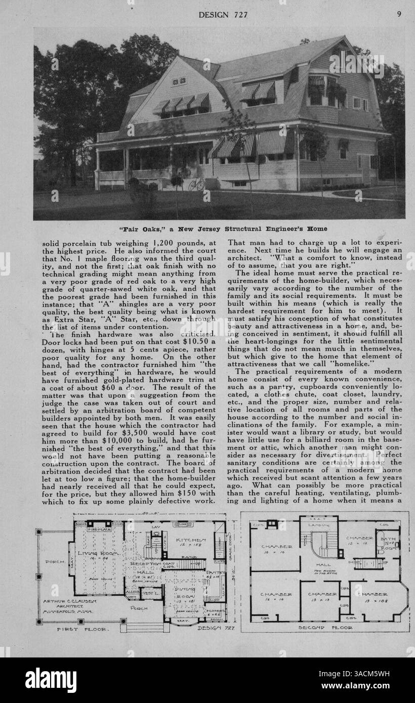 Published circa 1913, this comprehensive guide for homebuilders ...