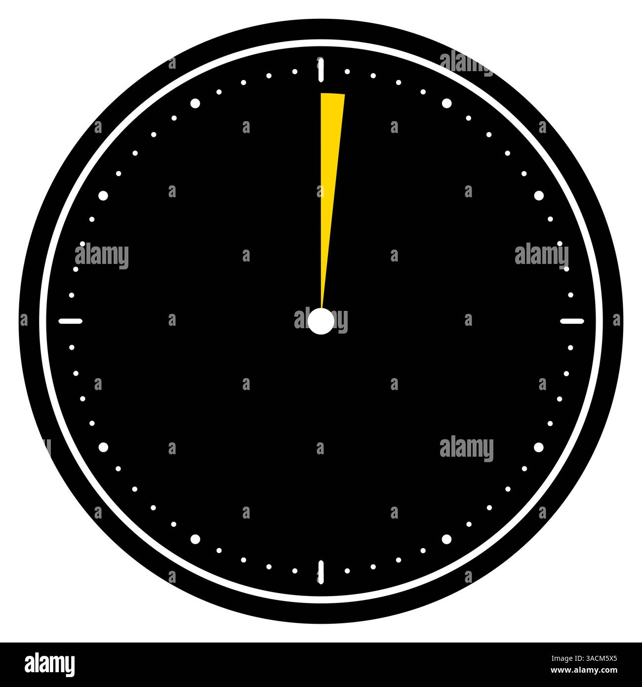 Minute black round stopwatch icon for measuring time duration hi-res ...